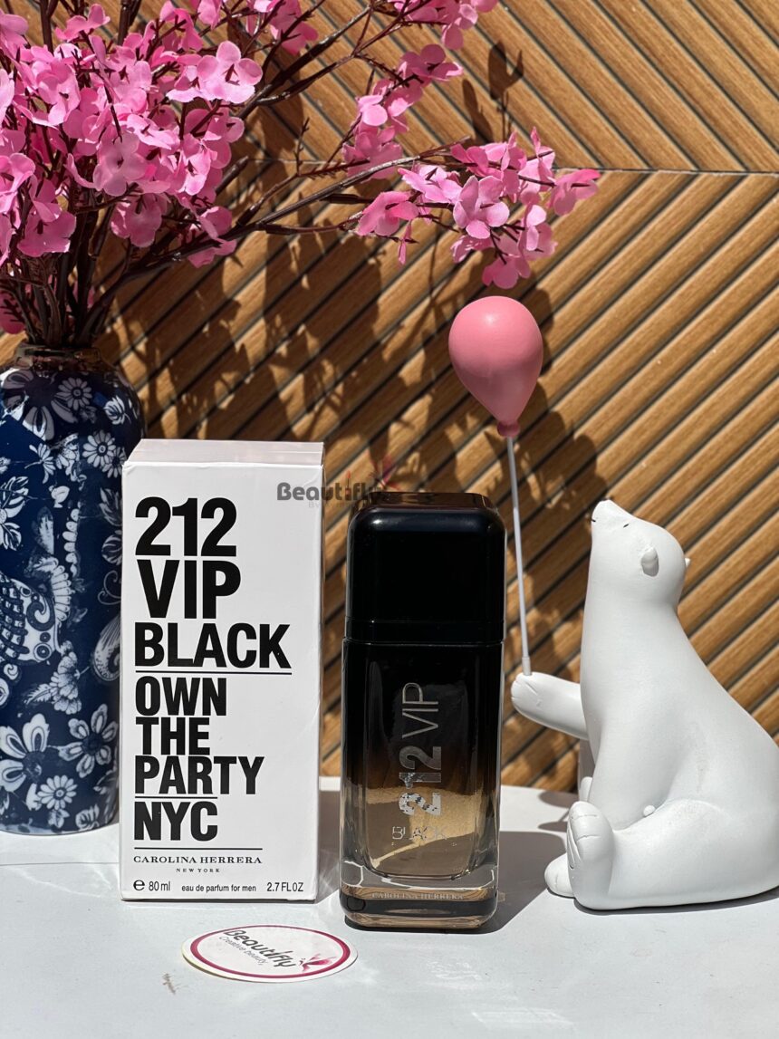 212 VIP Black Carolina Herrera - 80ml Tester - EDP for Men Price in ...